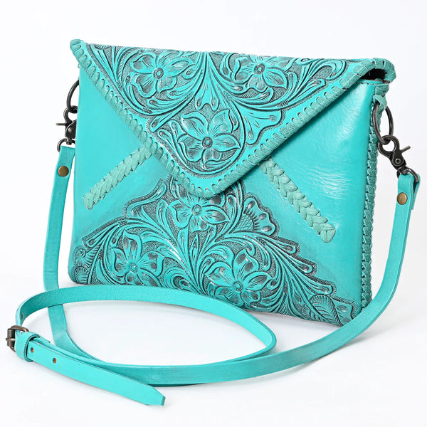 Lauren Crossbody Purse (Turquoise) – Aspen Lace Boutique