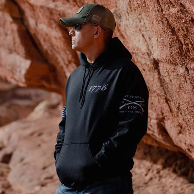 Grunt Style 1776 Flag Hoodie (Black) – Aspen Lace Boutique
