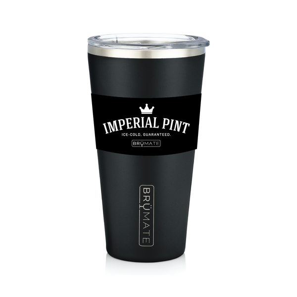 Imperial Pint by BruMate® (Matte Black) – Aspen Lace Boutique